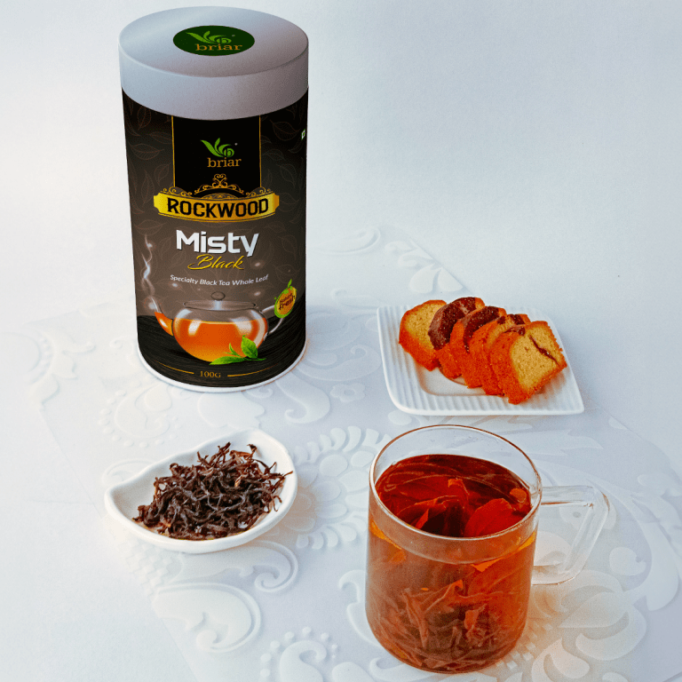 ROCKWOOD Misty Black Single Origin Whole Leaf Tea - Briar Tea